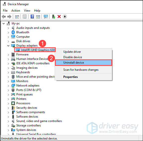 How to Reset Your Graphics Driver on Windows 11/10/7 - Driver Easy