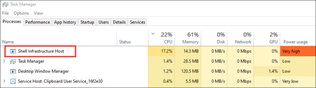 [SOLVED] Shell Infrastructure Host High CPU on Windows 10/11 - Driver Easy