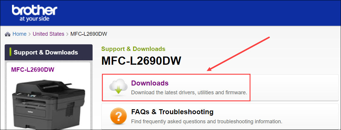Brother MFC-L2690DW Printer Driver | Download & Update - Driver Easy