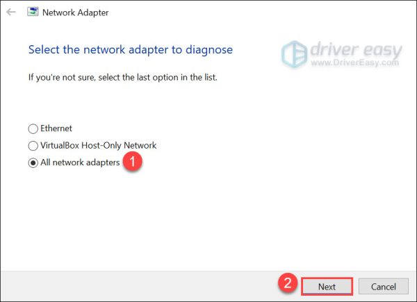 [Fixed] Network Adapter Not Working on Windows (2024) - Driver Easy