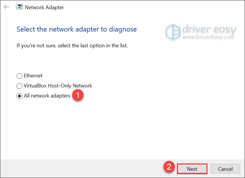 [Fixed] Network Adapter Not Working on Windows (2024) - Driver Easy