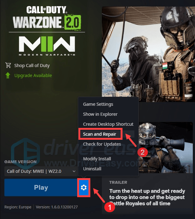 [SOLVED] Warzone 2.0 Keeps Crashing on PC - Driver Easy