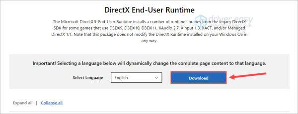 Fix: A D3D11 Compatible GPU is Required to Run the Engine - Driver Easy