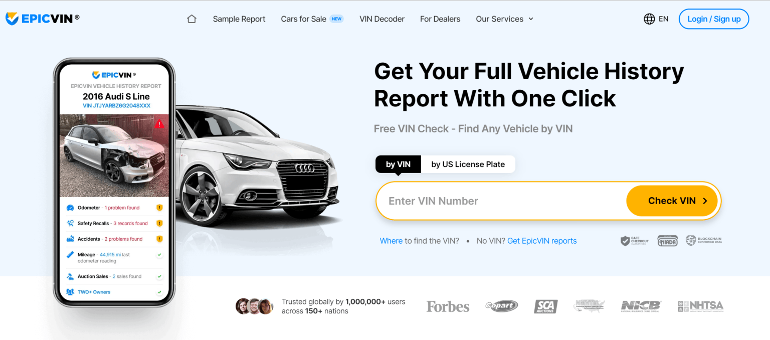 How to Run a VIN Search (2024) - Driver Easy