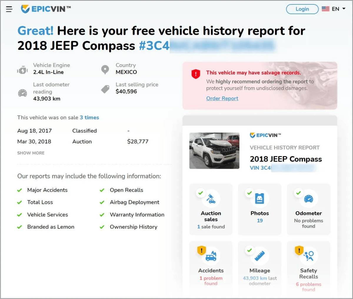 How to Run a Car Search by VIN Number - Driver Easy