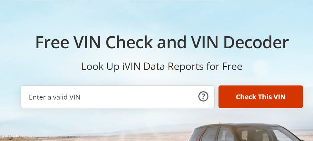 5 Ways To Check Car History For Free - Driver Easy