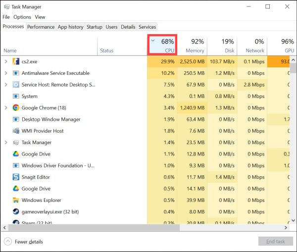 How to Reduce CPU Usage in Windows - 2025 Tips - Driver Easy