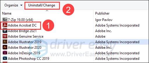 How to Fix AcroCEF.exe Application Error - Driver Easy