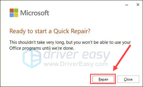 5 Easy Fixes for WINWORD.EXE Application Error - Driver Easy