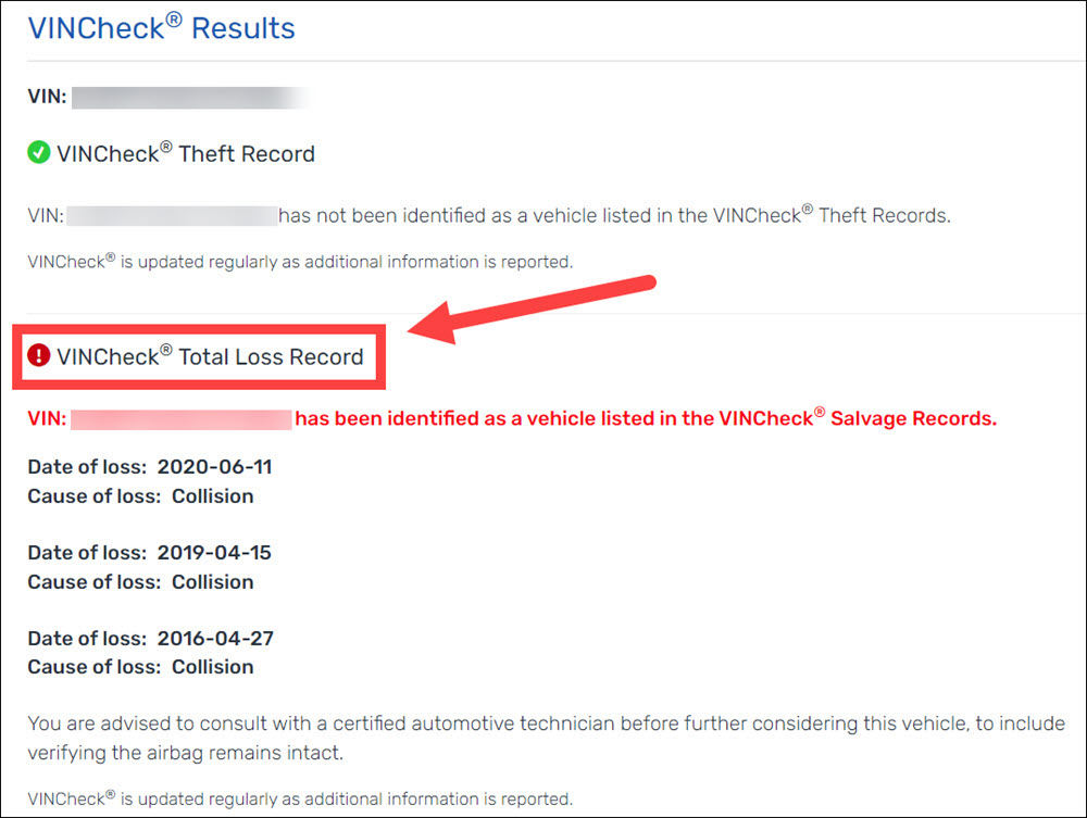 How To Check Total Loss History By VIN (2025 Guide) - Driver Easy