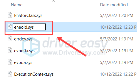 How to Fix ene.sys Driver Cannot Load on Windows 11 - Driver Easy