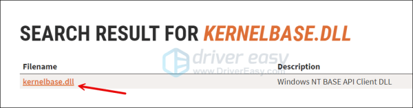 [SOLVED] | "KernelBase.dll" crash issue | Quickly & Easily! - Driver Easy