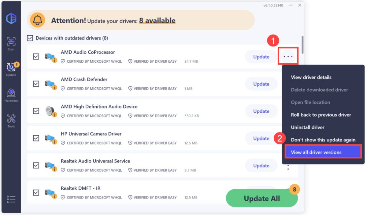 Driver Easy 6.1.0 Coming: Packed with New Features and Enhancements ...