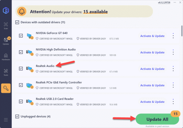 [SOLVED] Realtek Audio Console Cannot connect to RPC service - Driver Easy